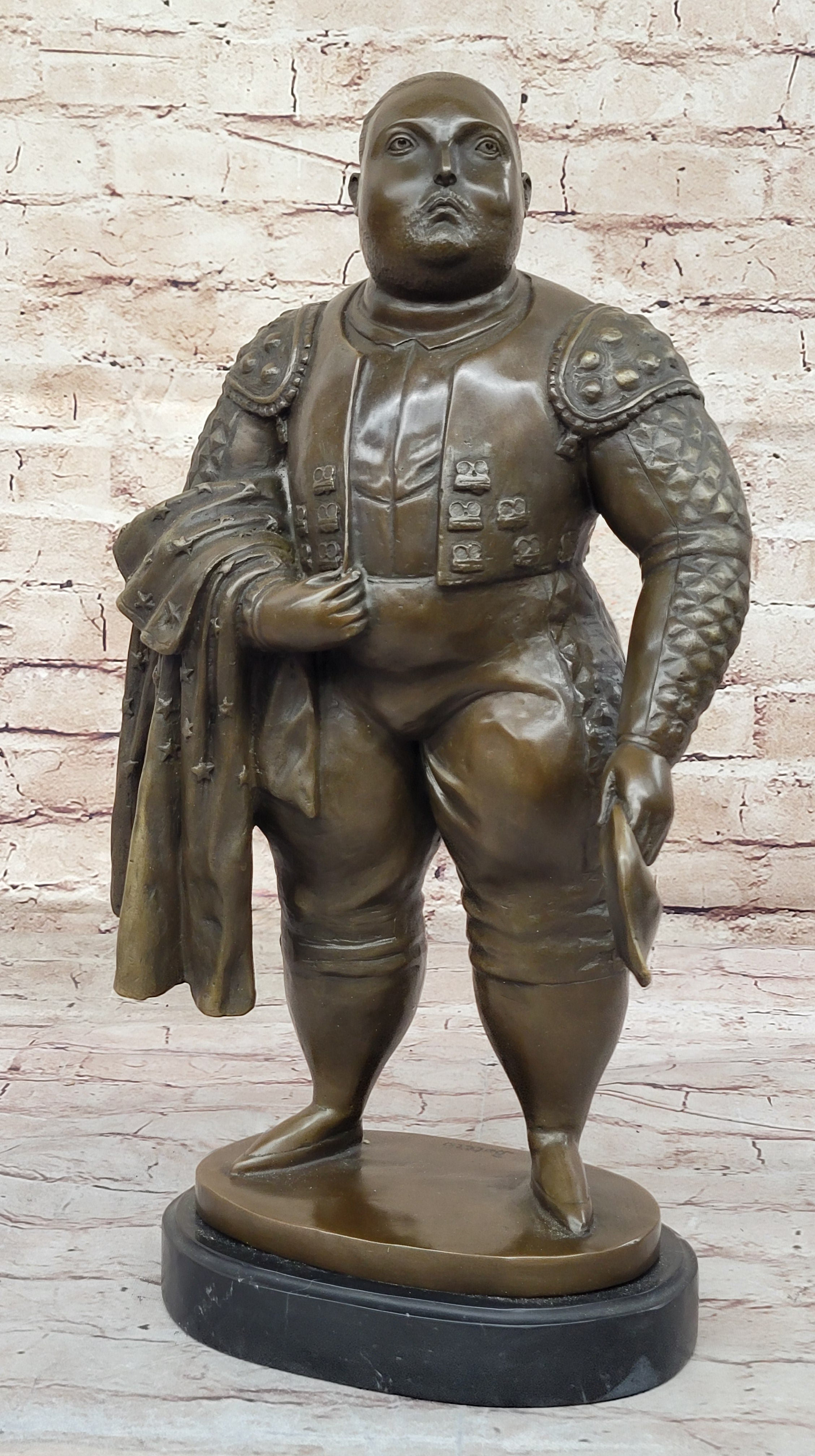 Bloomsbury Market Spanish Matador Bullfighter Bronze Sculpture Statue ...