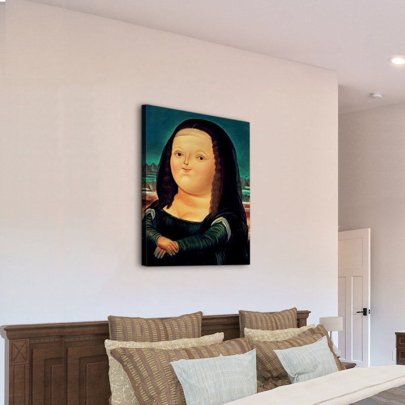 Trinx Mona Lisa - Unframed Painting on Canvas | Wayfair