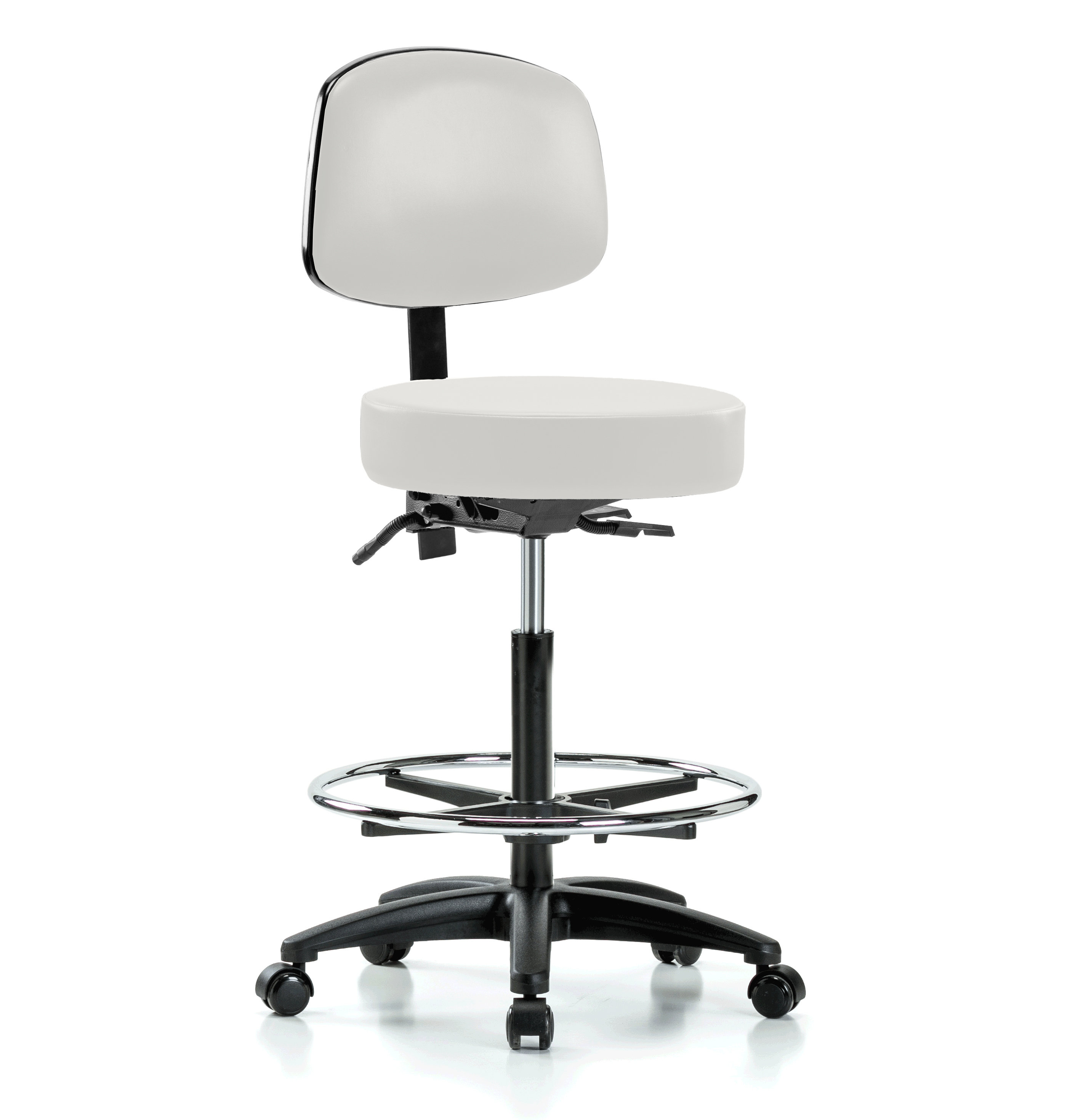 Orren Ellis Gustav PERCH Walter Height Adjustable Doctor's Stool with ...
