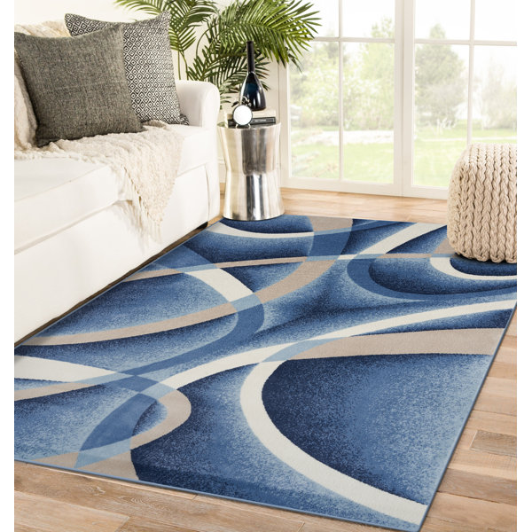 Wrought Studio Kallum Abstract Rug & Reviews | Wayfair