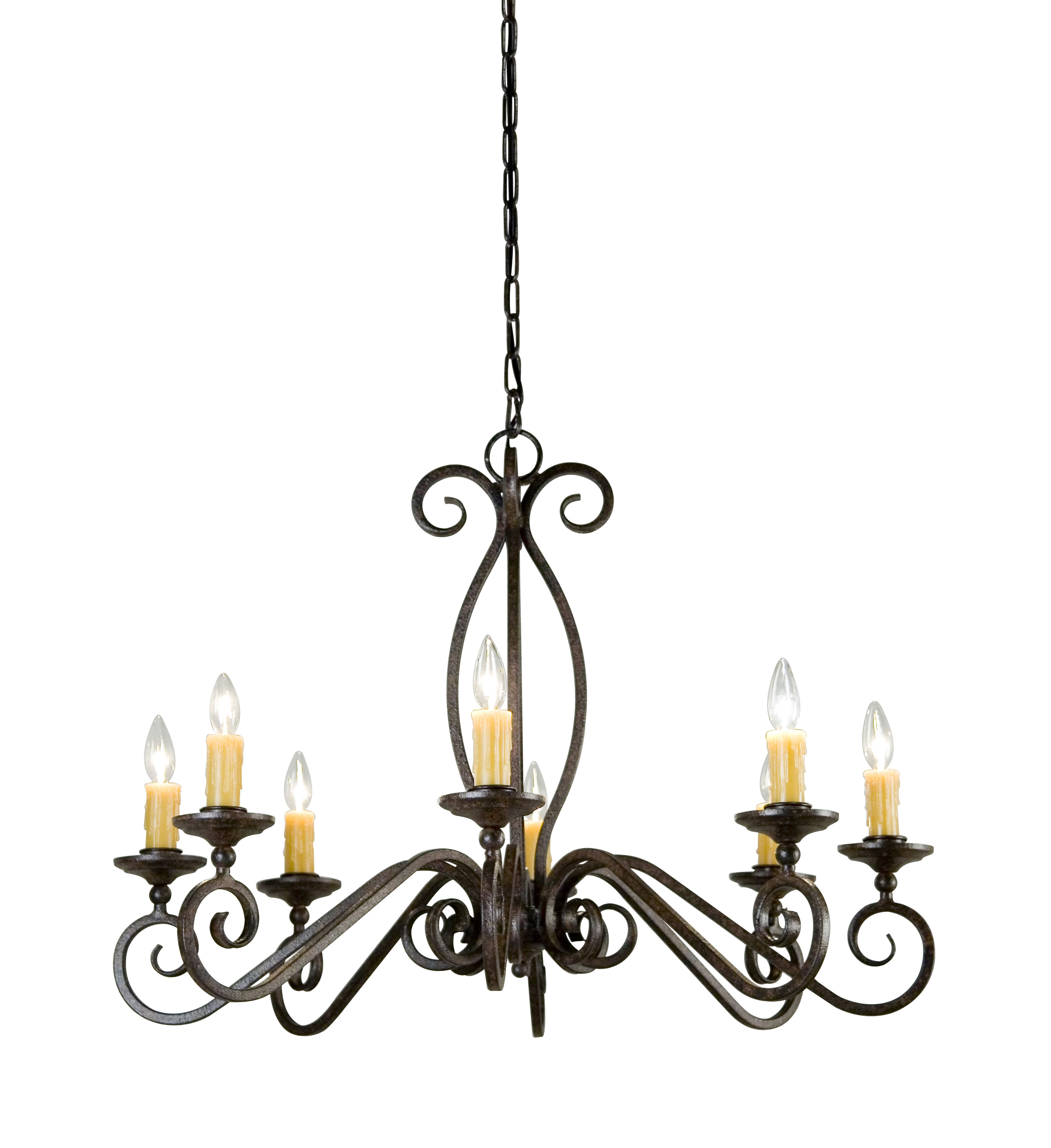 2nd Ave Lighting 36" Wide Wallis 8 Light Chandelier | Perigold