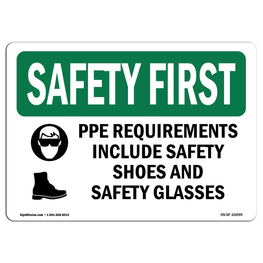 SignMission Osha Safety First Sign | Wayfair