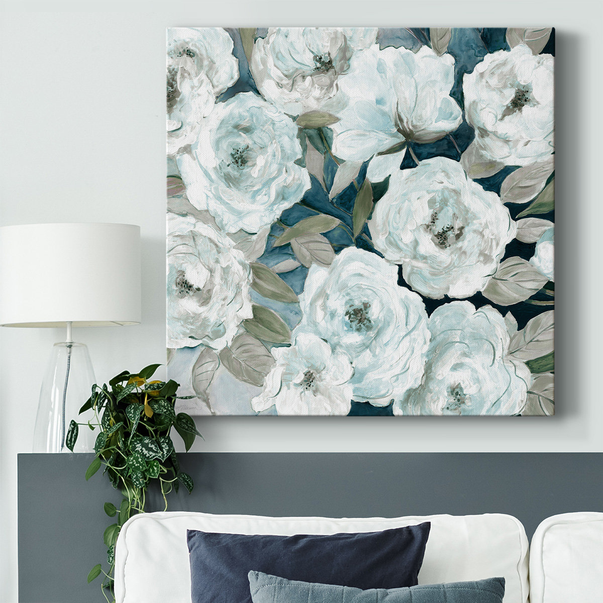 Winston Porter Bold and Blue-Gallery Wrapped Canvas - Wayfair Canada
