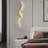 Ivy Bronx Modern Linear LED Wall Light With Remote Control, Dimmable ...