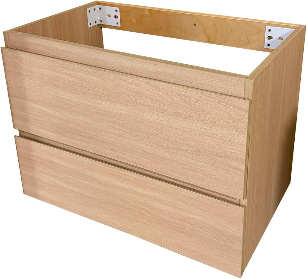 Vanity Atelier Wall-Mount Bathroom Vanity – Modern Floating Vanity With ...