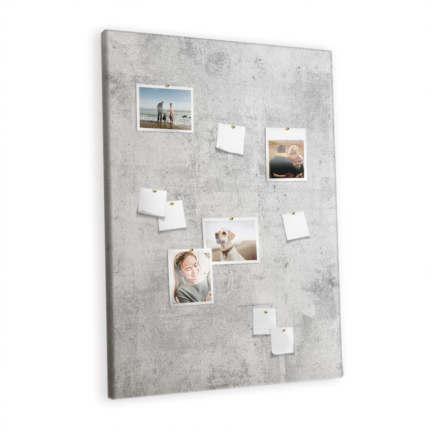 East Urban Home Masonlee Wall Mounted cork board with print wall art notice board bulletin board ...