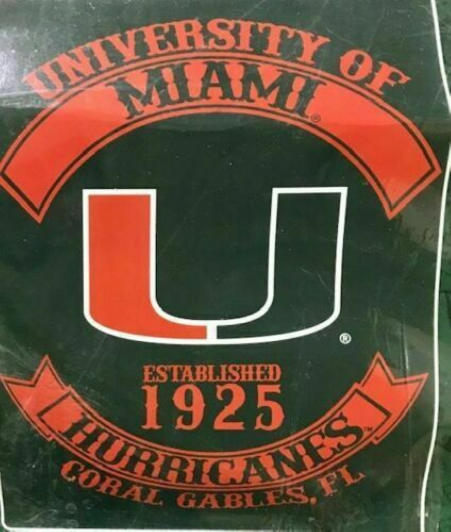 NY Textile Haus UNIVERSITY OF MIAMI Blanket | Wayfair