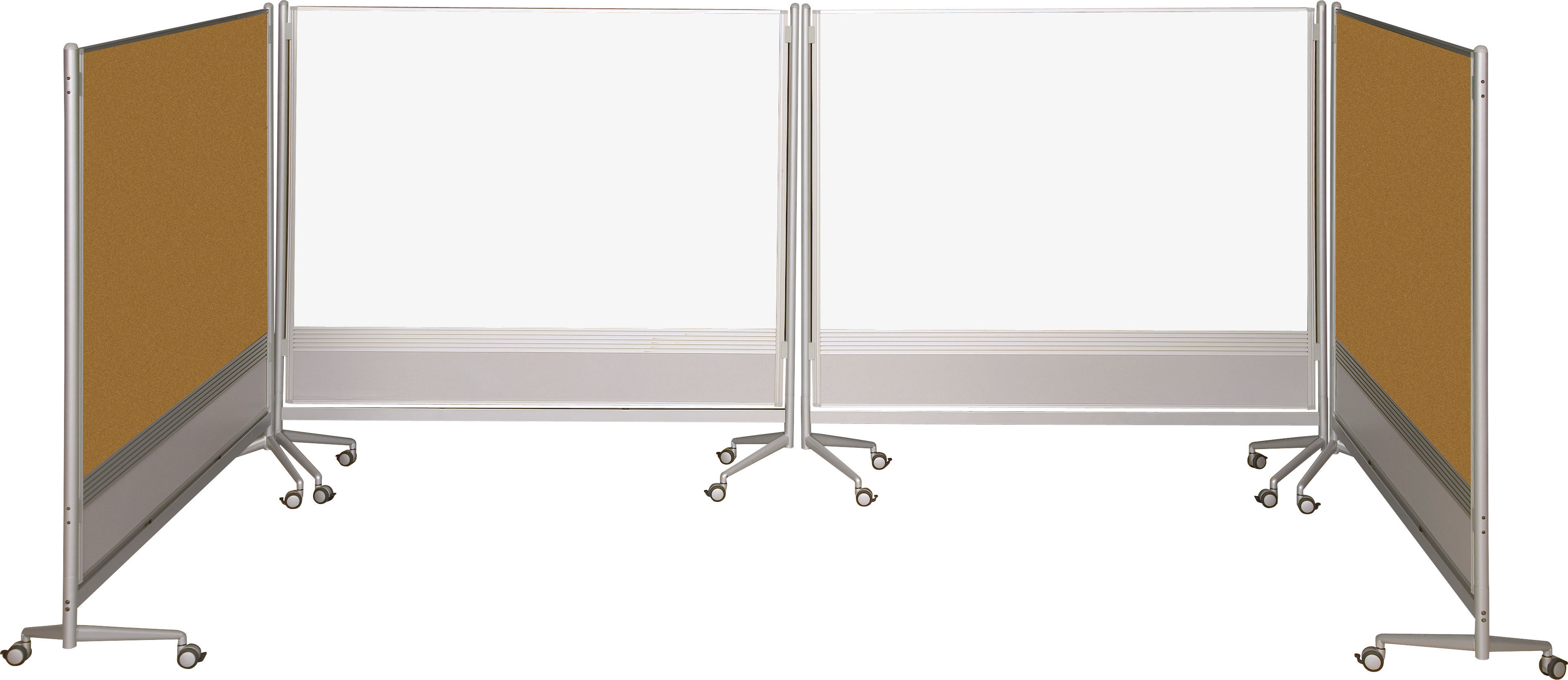 MooreCo DOC Mobile Dry Erase and Cork Bulletin Divider | Wayfair