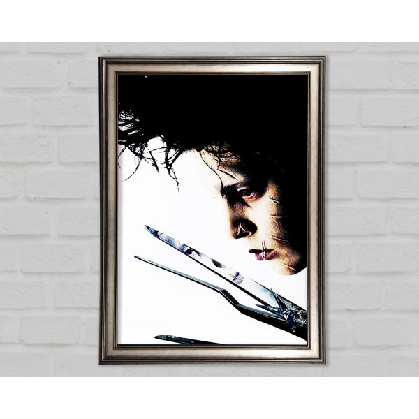 Brayden Studio Edward Scissorhands Johnny Depp - Single Picture Frame ...