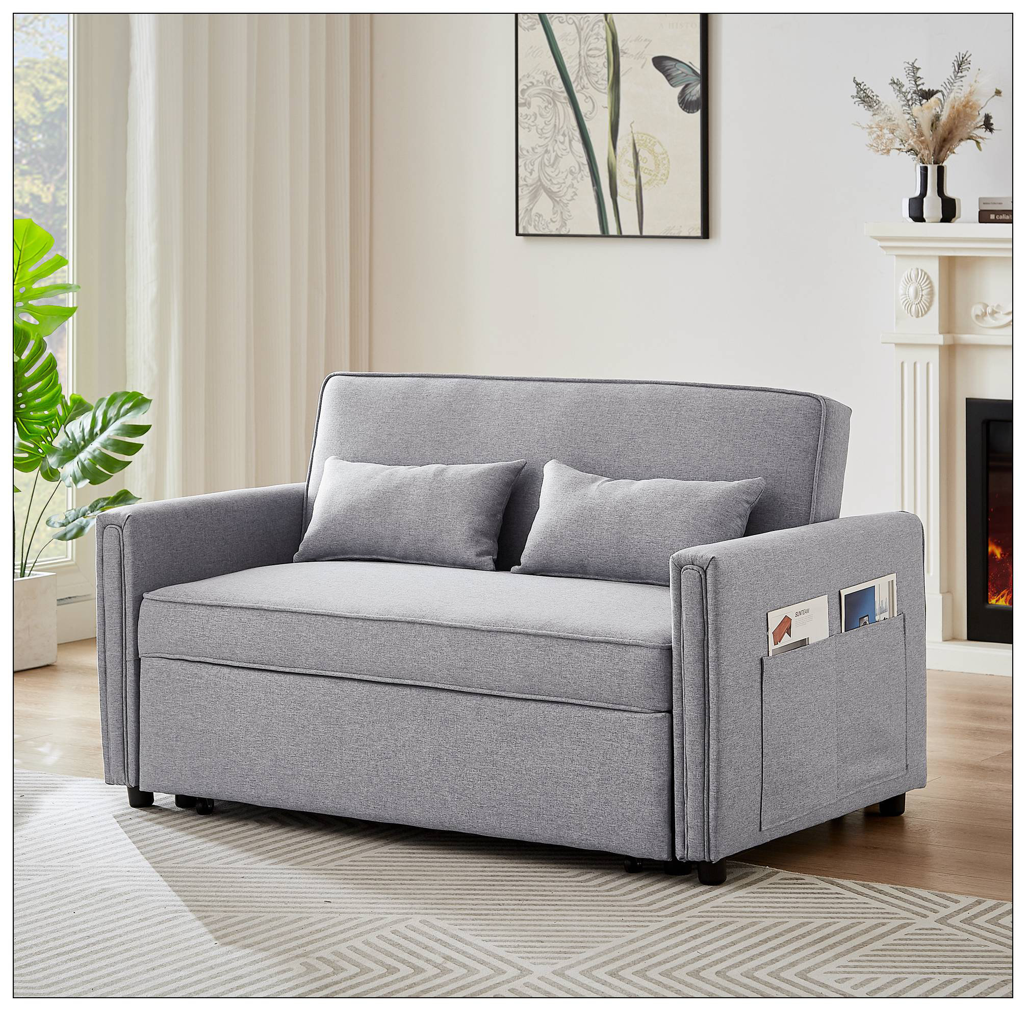 Ebern Designs Ambrosi 54'' Sofa Bed | Wayfair