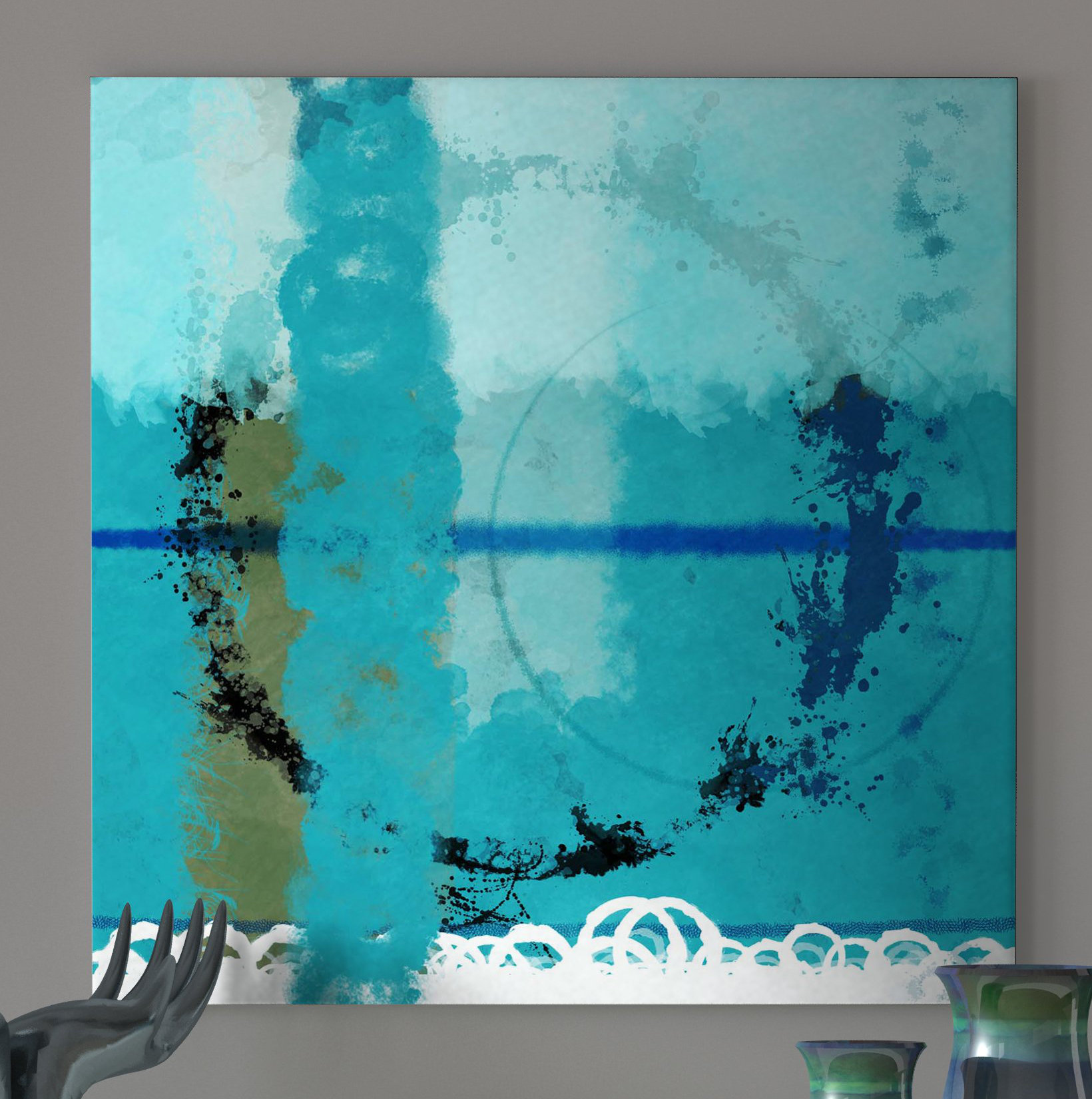 Wrought Studio™ Matchless Smashing - Wrapped Canvas Painting Print ...