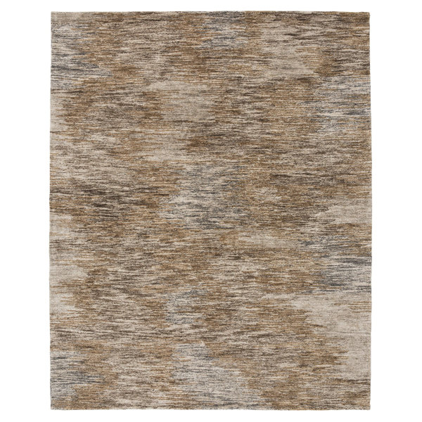 Tufenkian Nimbus Hand-Knotted Brown/Neutral Area Rug | Perigold