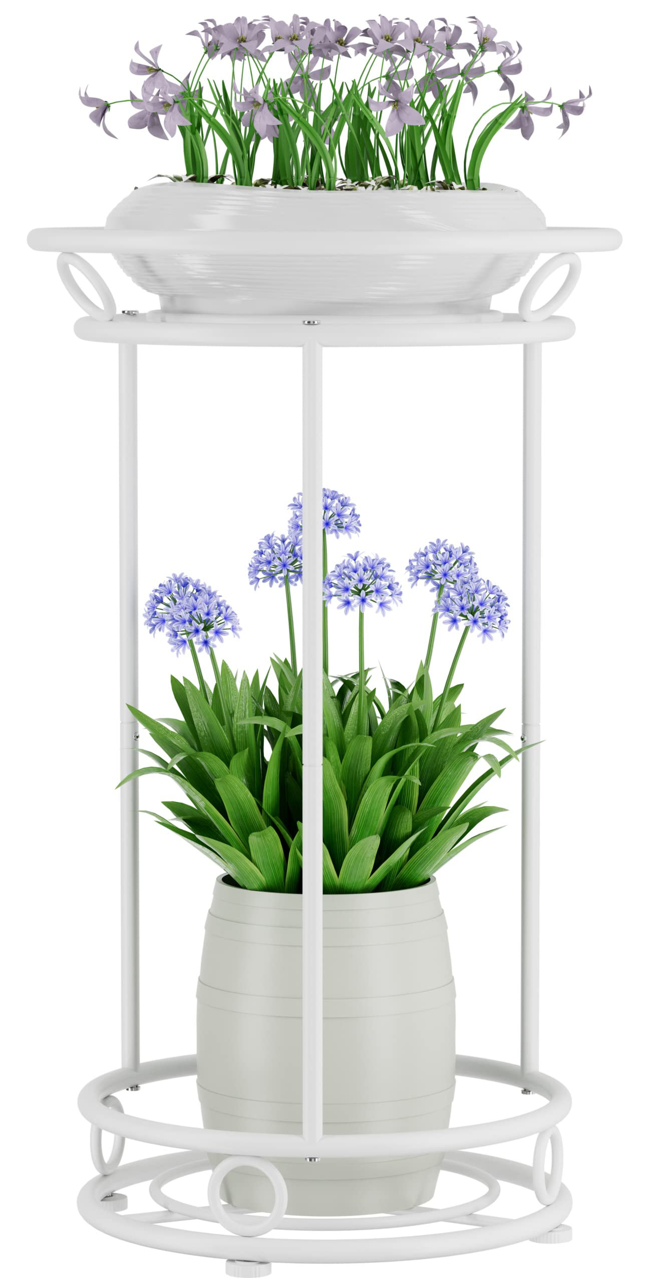 Red Barrel Studio® Plant Stand Indoor Outdoor - Metal Planter Holder ...