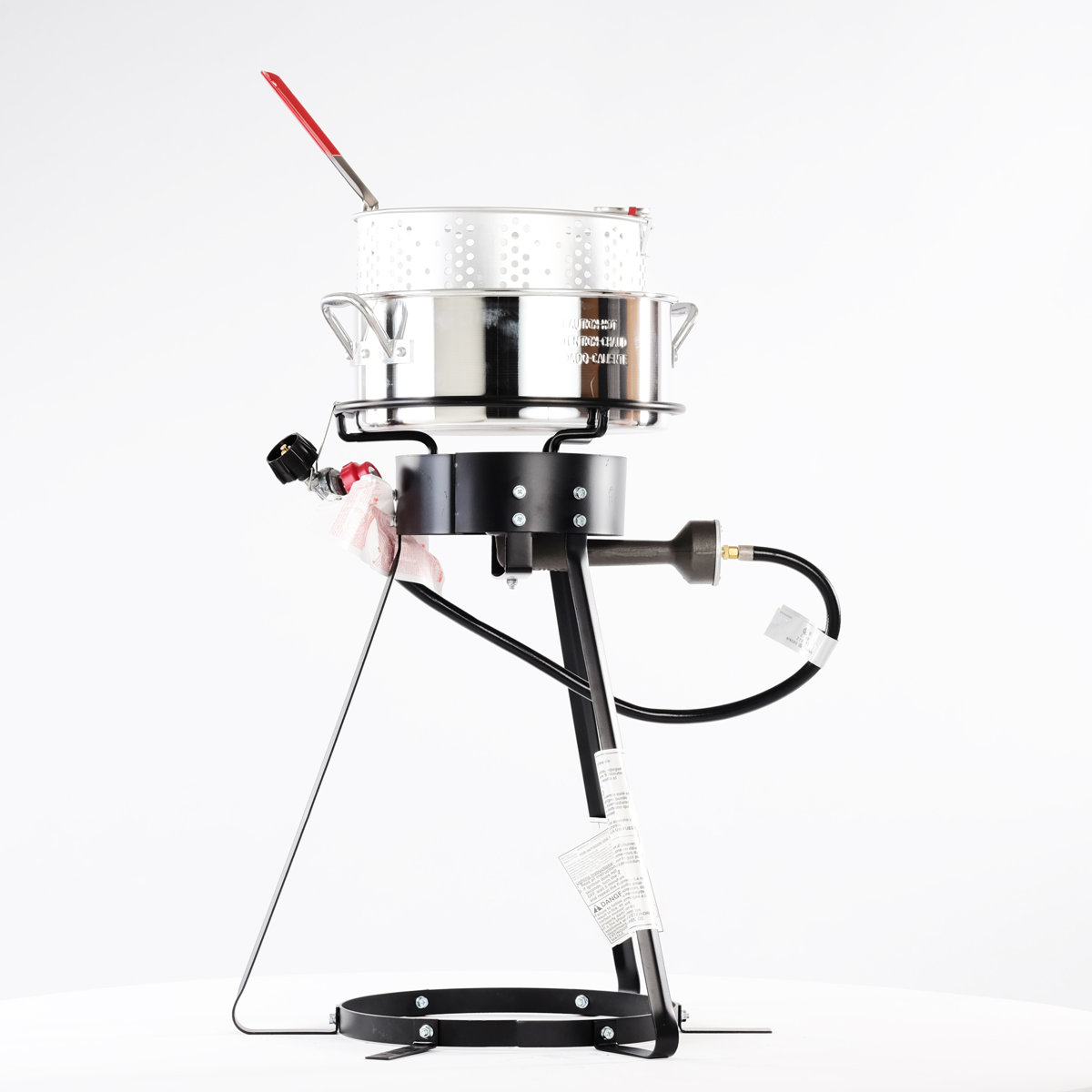 King Kooker Single Burner Propane Outdoor Cooker Kit with 10-Quart ...