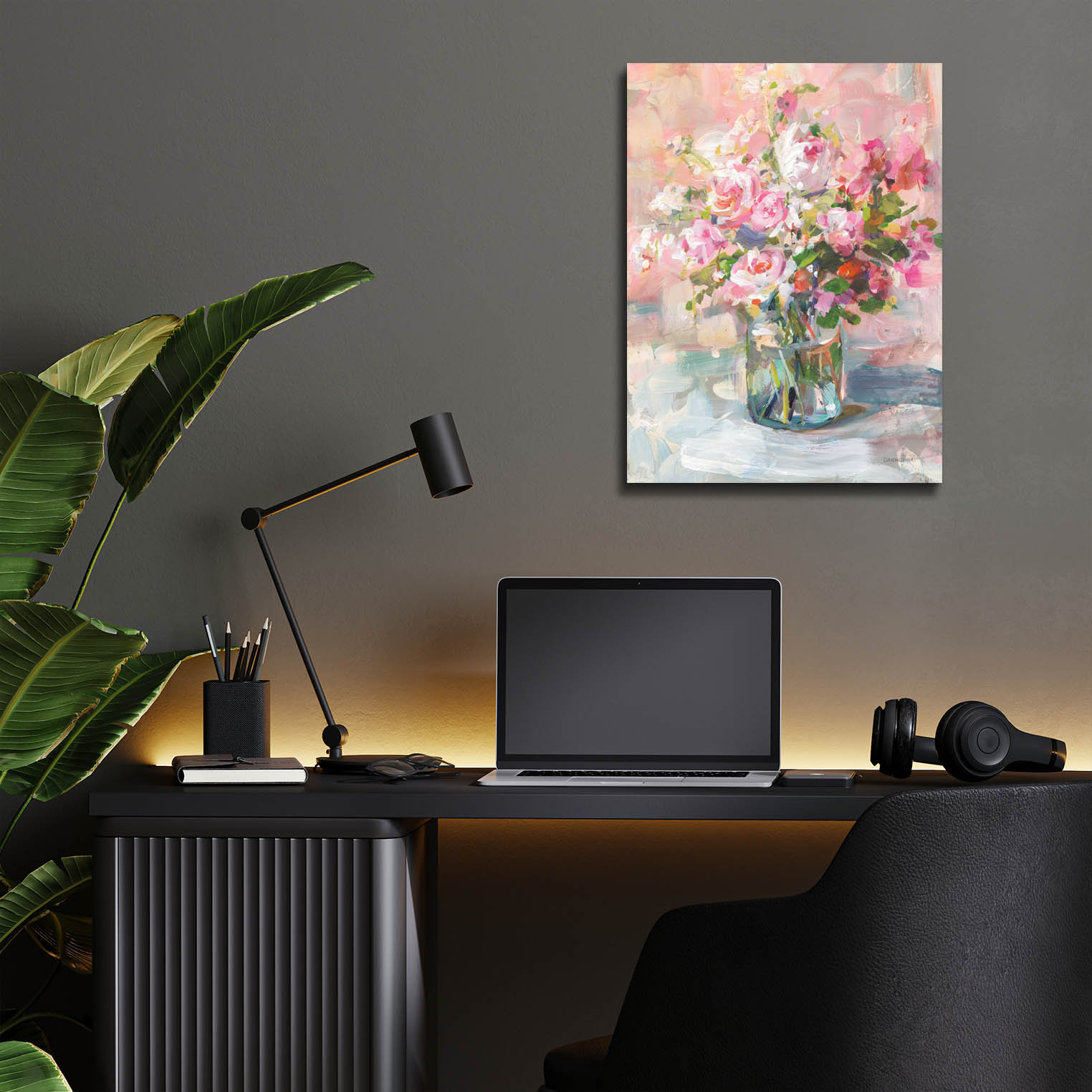 Winston Porter 'Plentiful' by Danhui Nai Acrylic Glass Wall Art | Wayfair