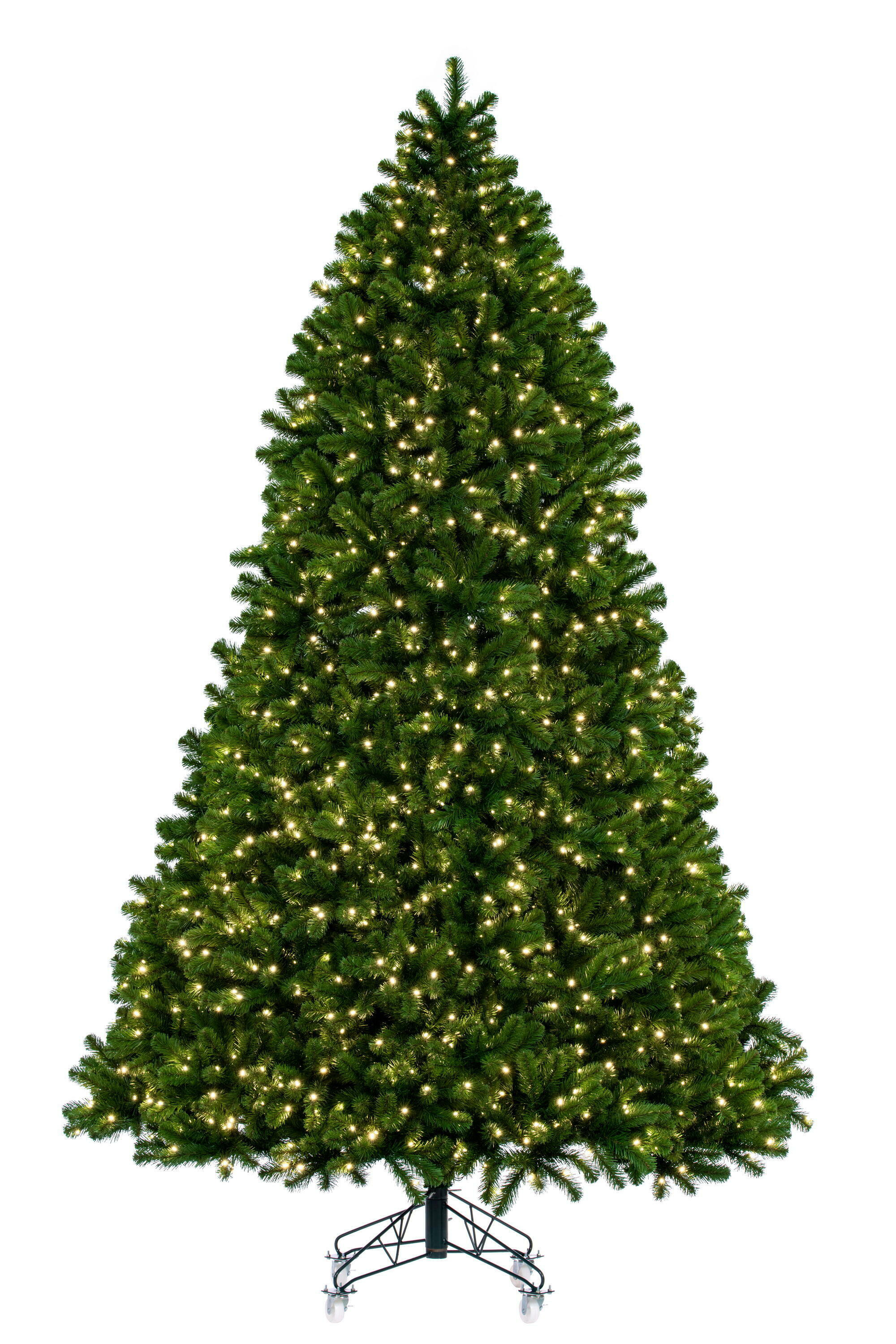 Vickerman Deluxe Sequoia Pine Artificial Full Pre-Lit Christmas Tree ...