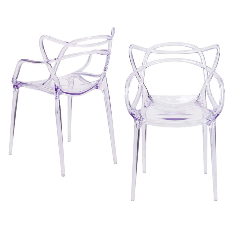 Heavenly Collection Ruby Stacking Side Chair | Wayfair