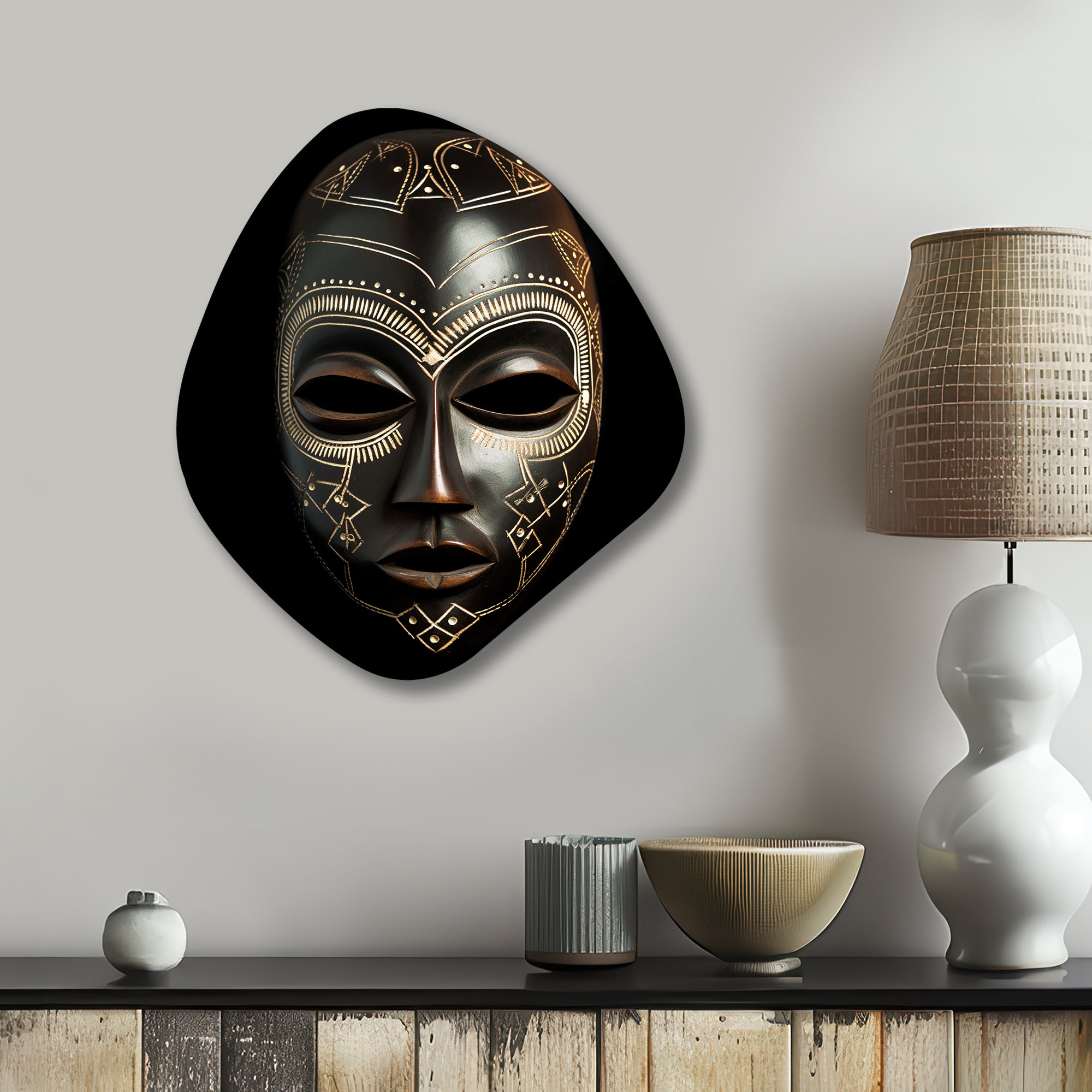 Bungalow Rose Ethnical Traditional African Mask IV - African Tribal ...