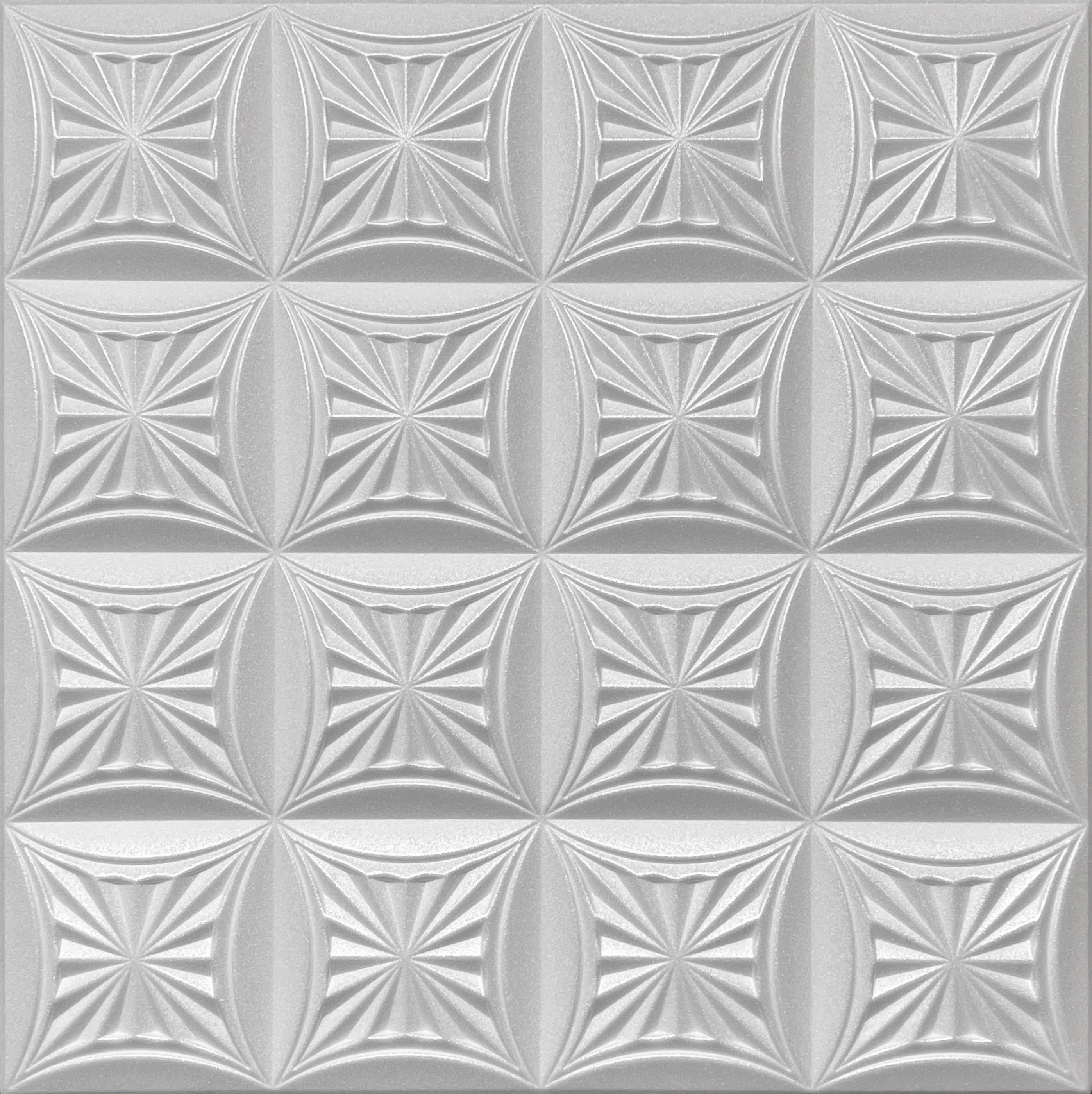 Euro-Deco Ceilings 20X20 Styrofoam Ceiling Tiles Glue-Up Decorative ...