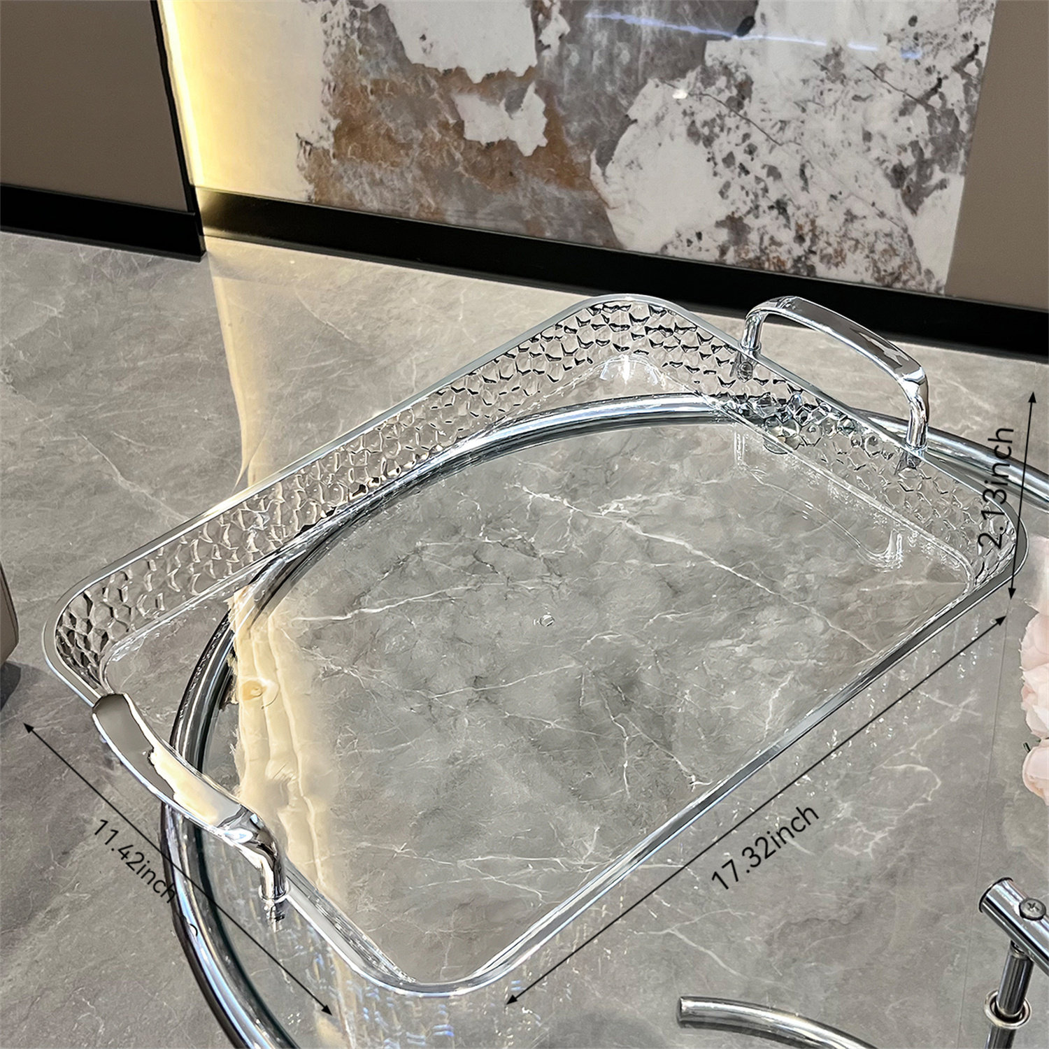 Ivy Bronx Mucad Plastic Tray | Wayfair