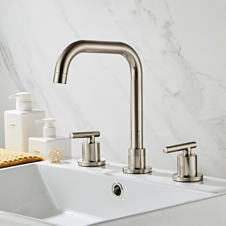 Wovier 2-handle Bathroom Faucet with Drain Assembly | Wayfair