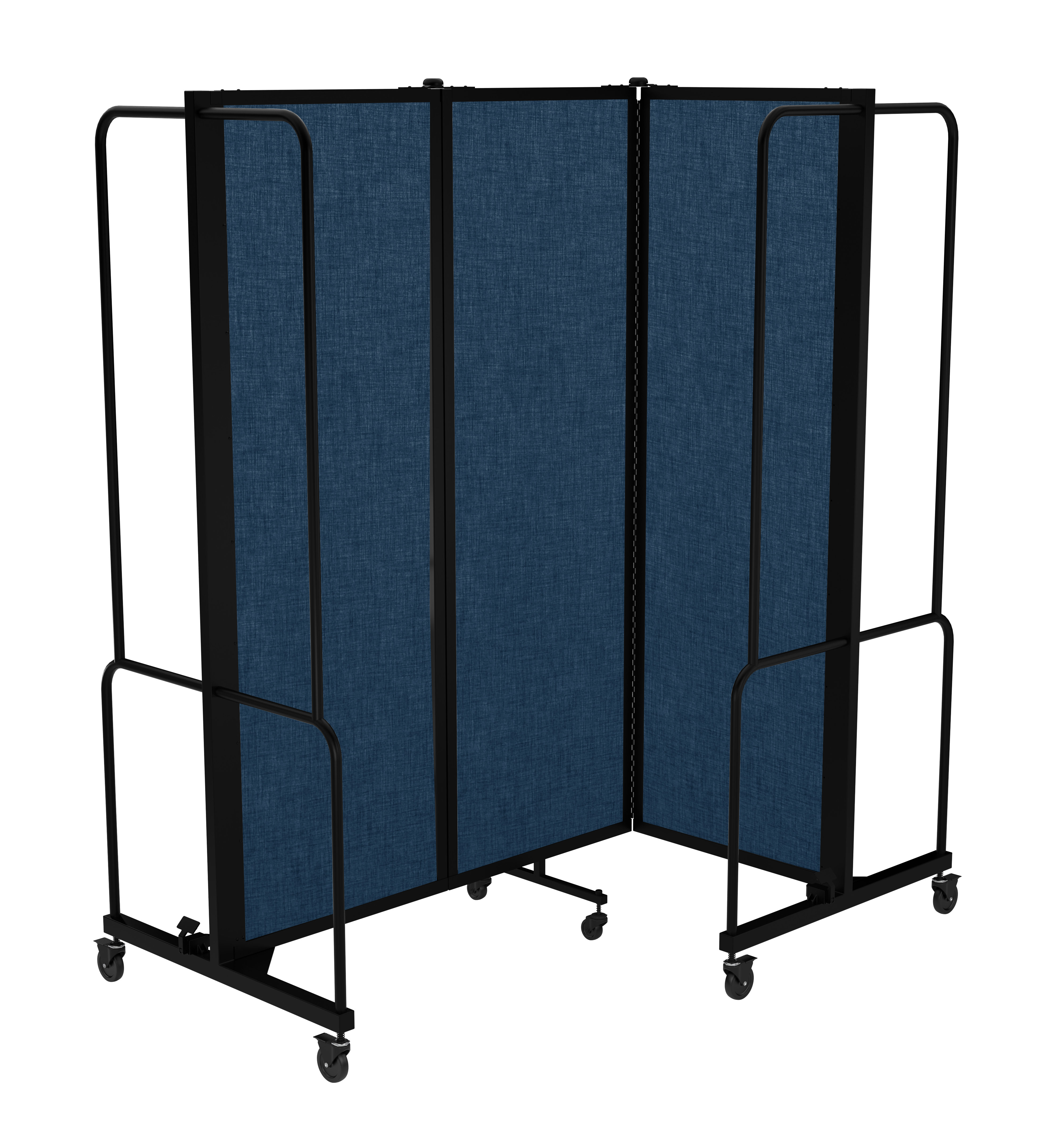 Hampden Furnishings Otis Sound Dampening Mobile Room Divider, Frame ...