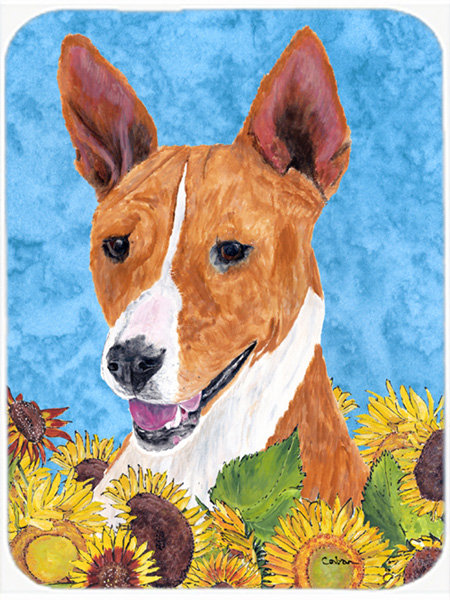 Wildon Home® Burniece Basenji Glass Cutting Board | Wayfair