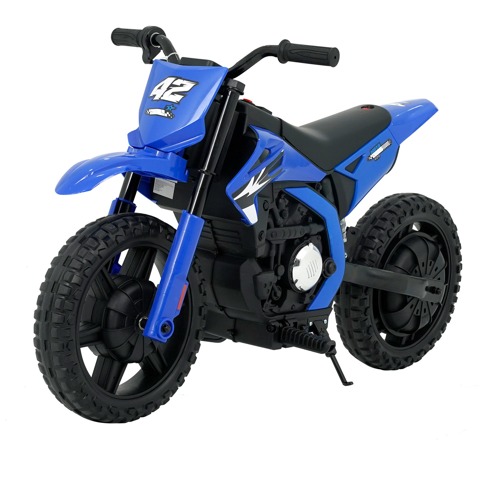 FIDGET DICE 24V Kids Electric Off-Road Motorcycle, Rechargeable Battery ...