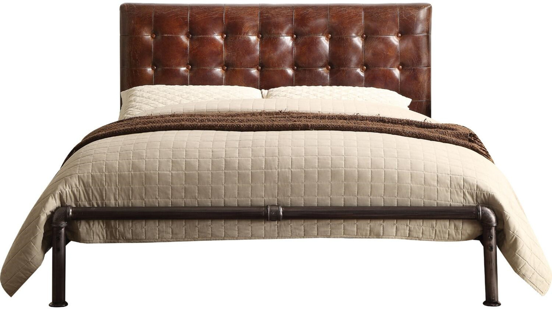 Williston Forge Brinda Queen Tufted Platform Bed | Wayfair