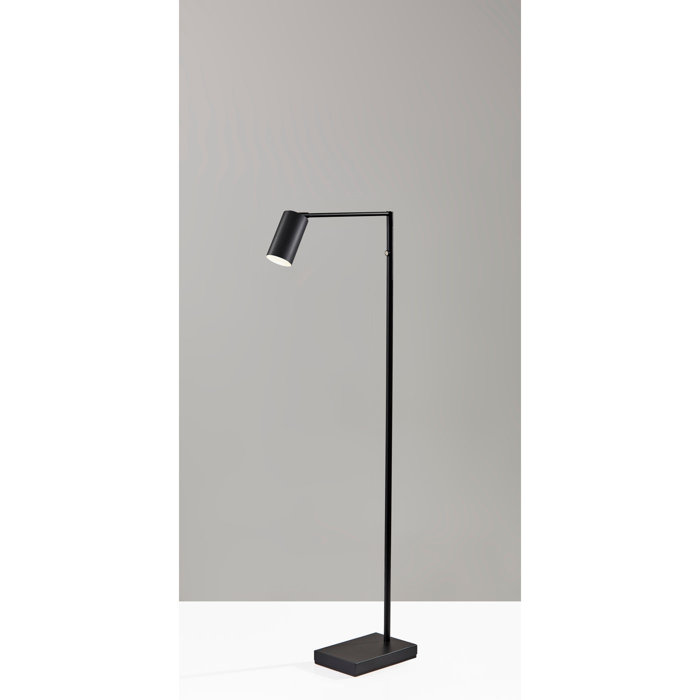 AllModern Koen 69'' Black Painted Metal LED Task Floor Lamp & Reviews ...