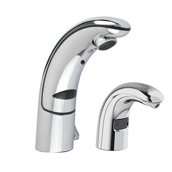 FontanaShowers Commercial Chrome Motion Sensor Faucet Touchless and ...
