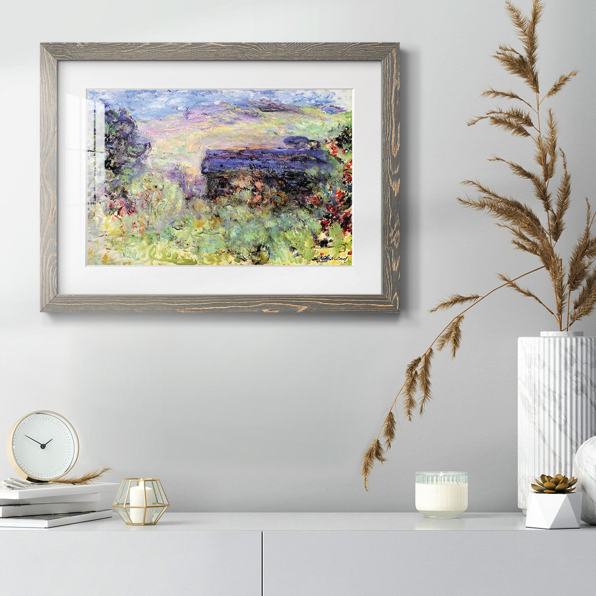 Winston Porter The House Seen Through The Roses, 1825 Framed On Paper ...