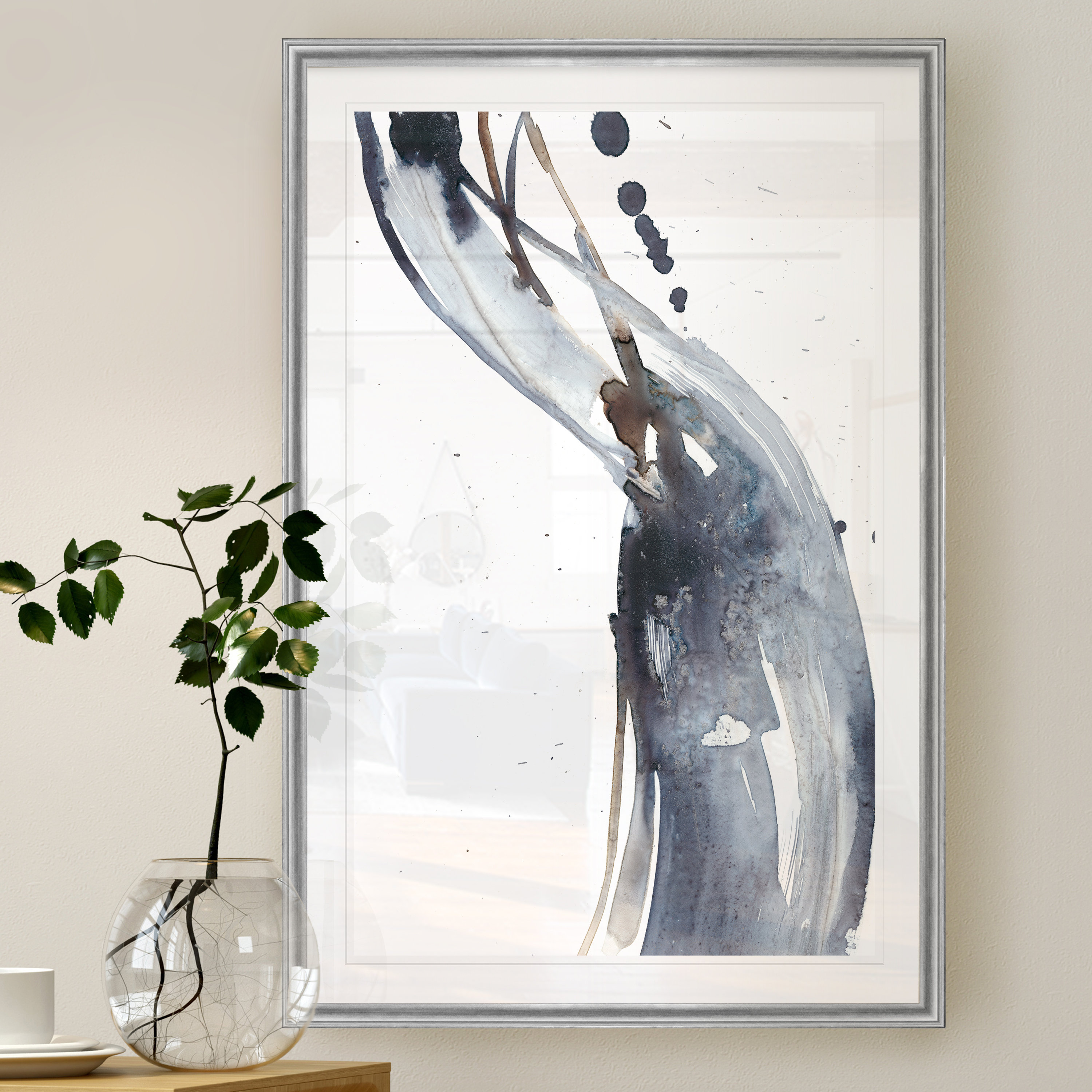 Orren Ellis 'Paynes Twist I' - Painting Print on Canvas & Reviews | Wayfair