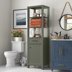 Sand & Stable Aileen Freestanding Linen Cabinet & Reviews | Wayfair