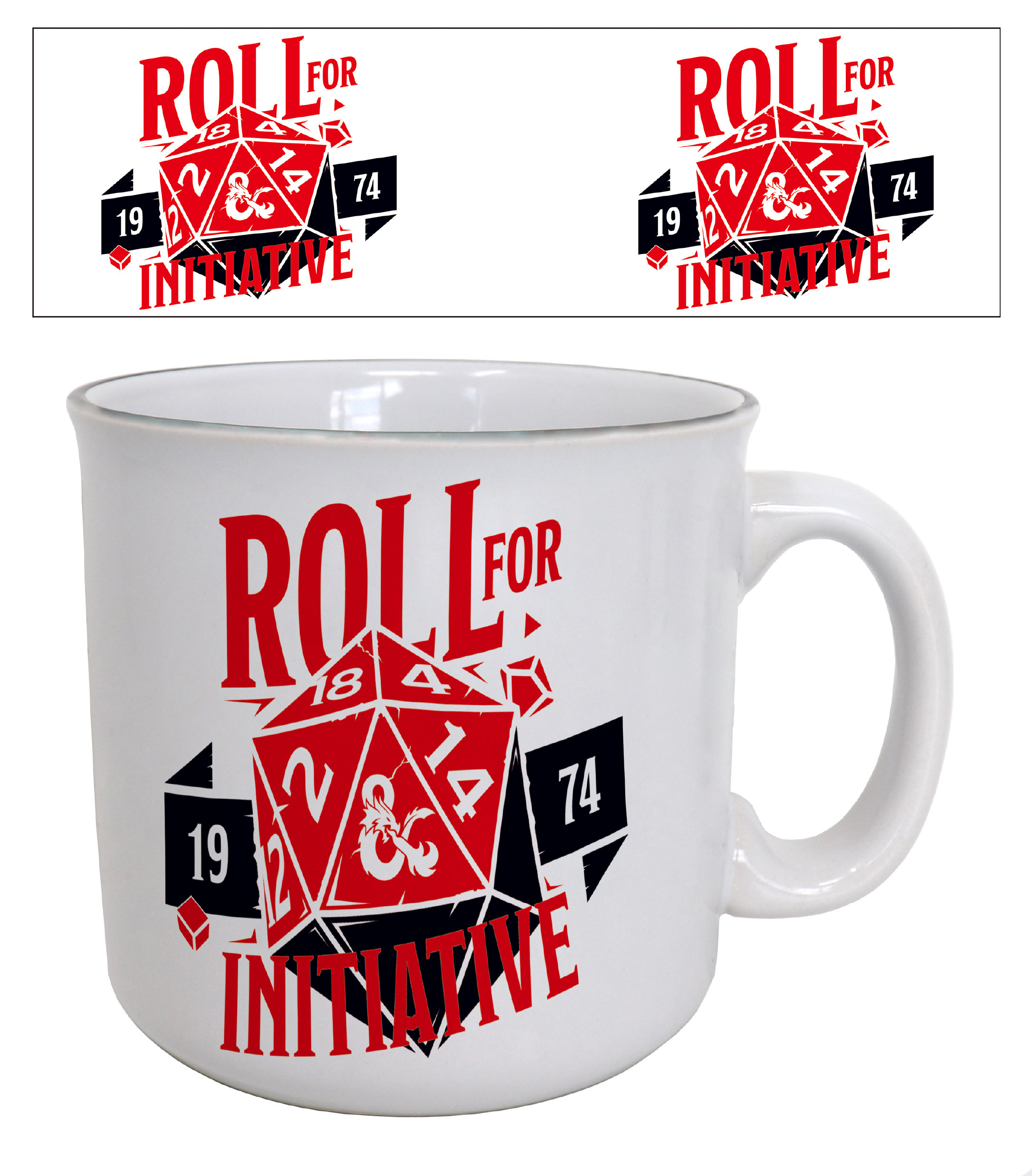 Trinx D&D - Roll for Initiative-1974 20oz. Camper Mug | Wayfair