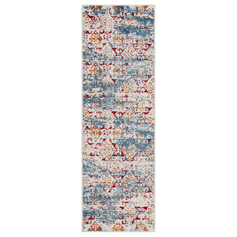 Bloomsbury Market Amot Synthetic Abstract Indoor Rug & Reviews | Wayfair