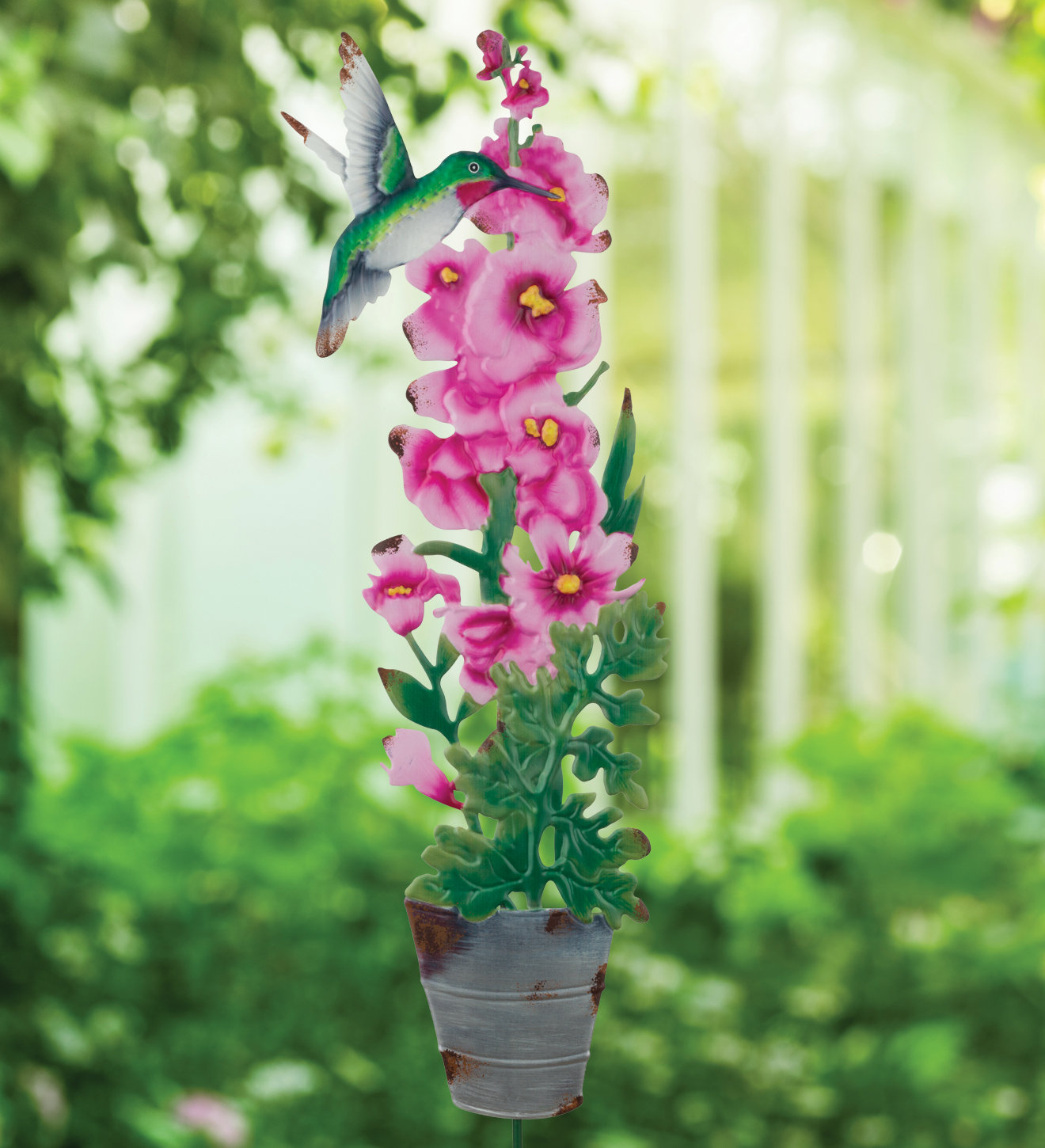 Regal Art & Gift Weather Resistant Metal Garden Stake | Wayfair