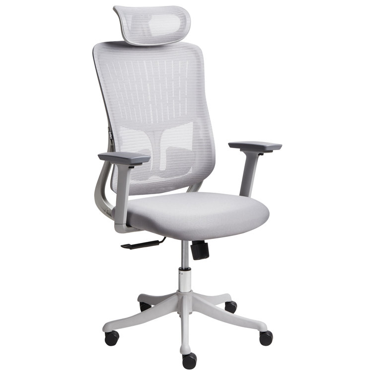 Latitude Run PARTNER Polyester Blend Office Chair with Headrest ...