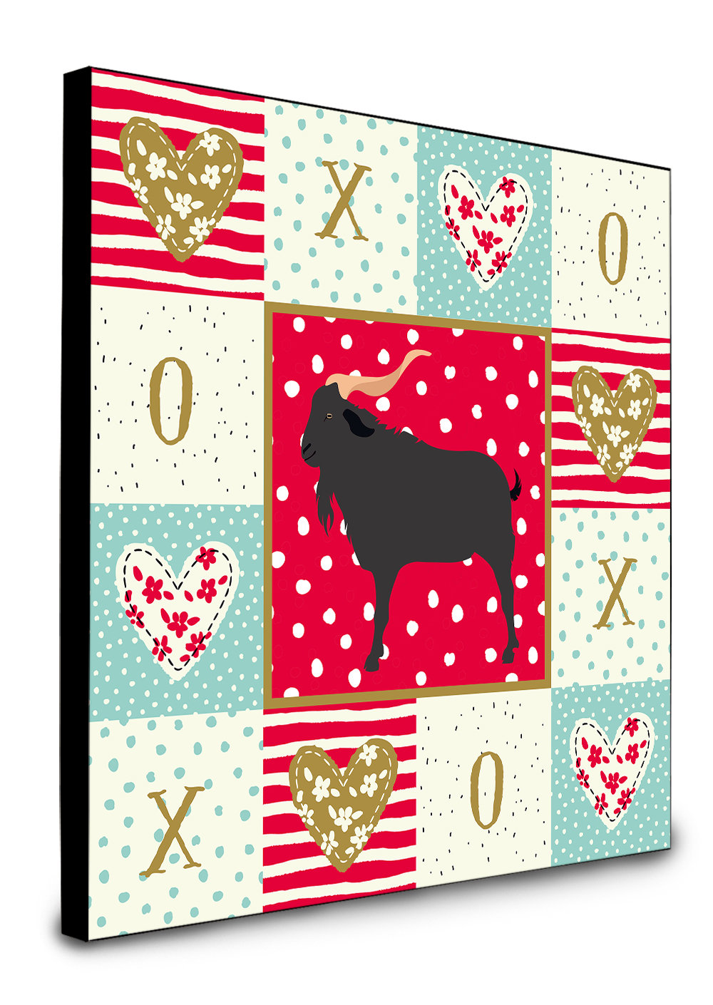 The Holiday Aisle® Hartwick Verata Goat Artwork Wall Panel - Wayfair Canada