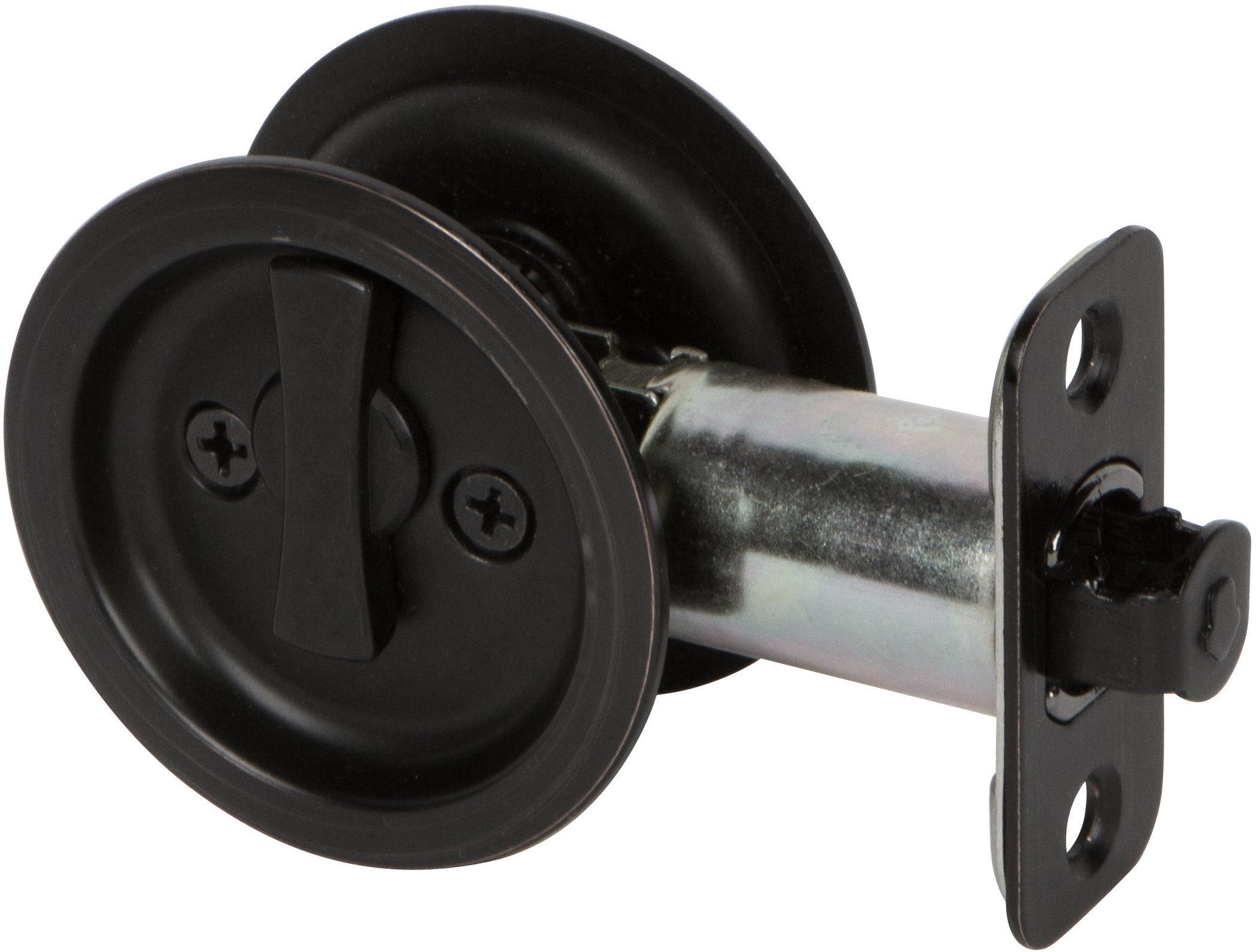 Delaney Hardware Privacy Round Pocket Door Hardware & Reviews | Wayfair