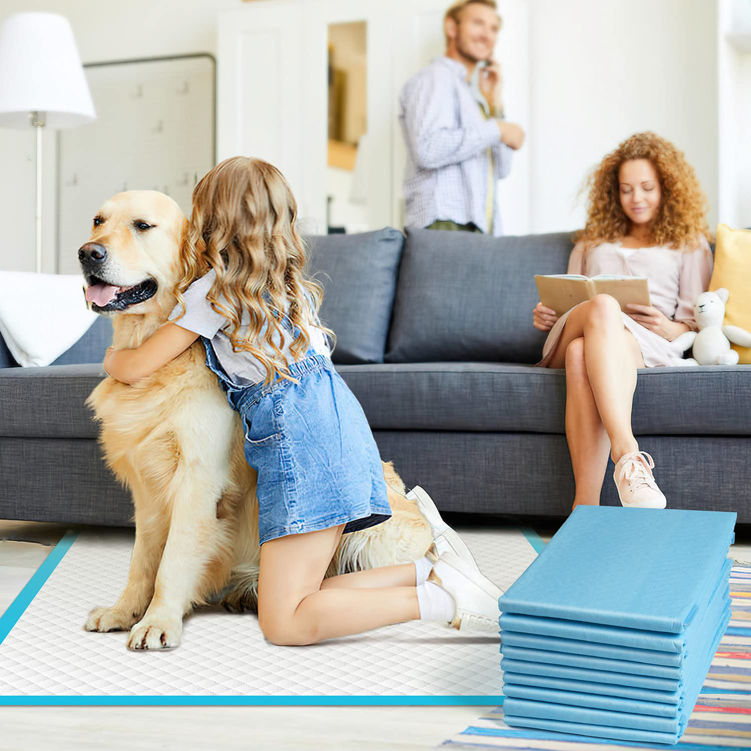 Archie & Oscar™ Extra Large Dog Pee Pads 28"X30"-50 Count | X-Large ...