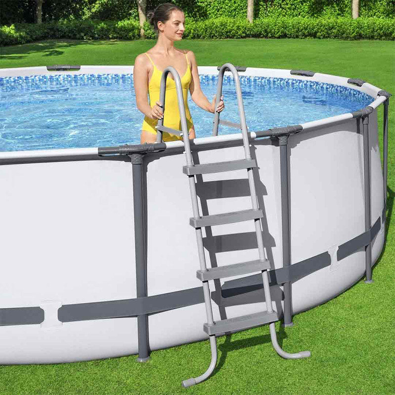 FERACT 4 ft x 14 ft Metal Hard Sided Pool | Wayfair