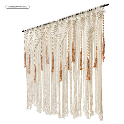 Dakota Fields Handmade Boho Wall Decor on Fabric | Wayfair