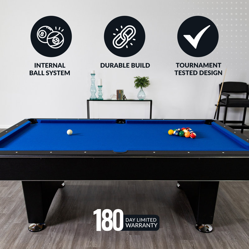 Hathaway Games Hathaway Hustler Tournament Pool Table – Includes Cue ...