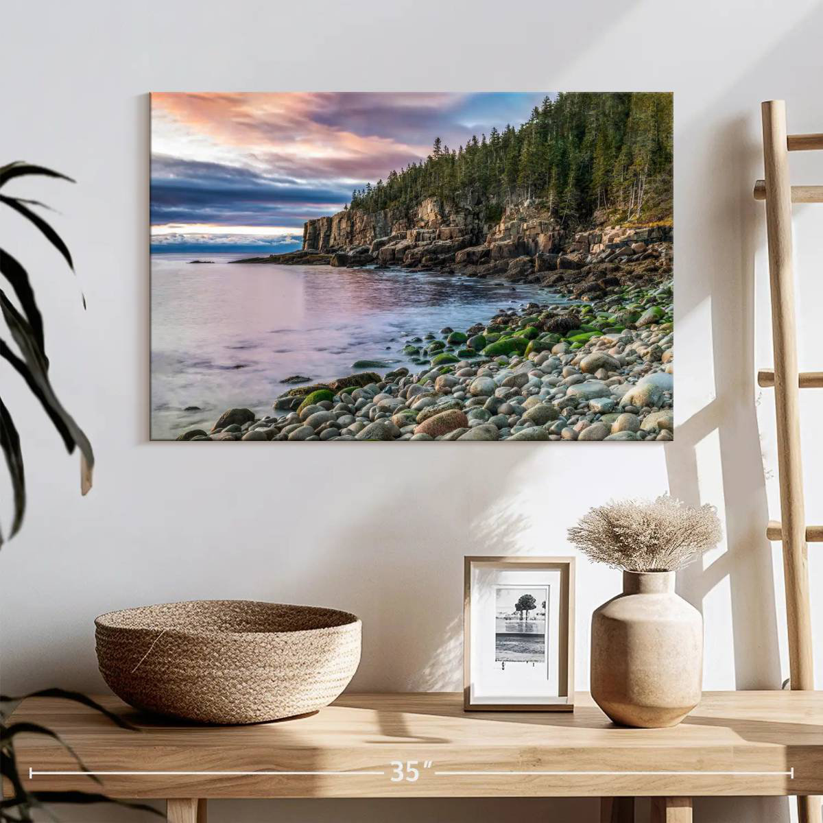Beachcrest Home™ Gillard Otter Cliffs At Dawn | Wayfair