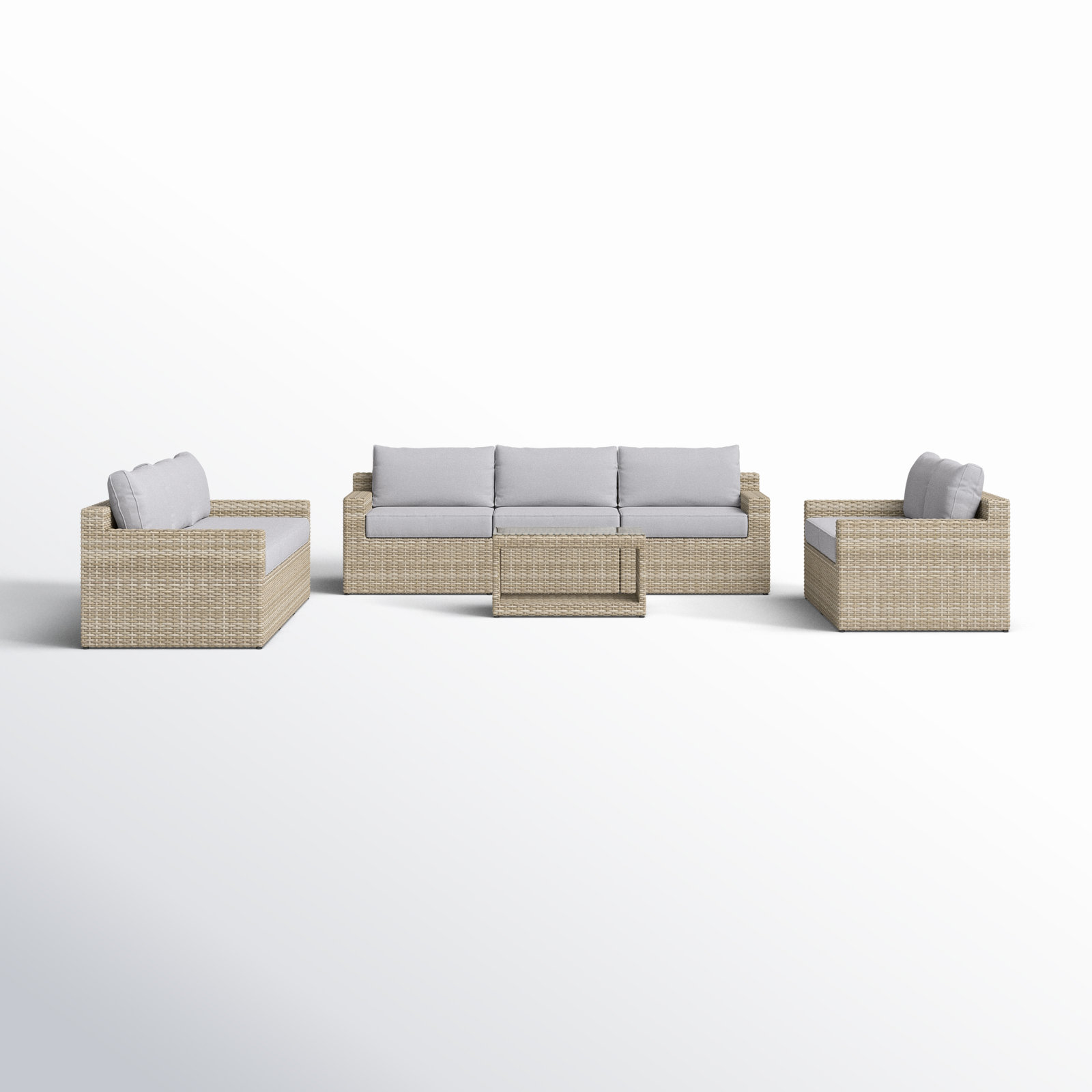 Joss & Main Eastford 9-Piece Deep Seating Set | Wayfair