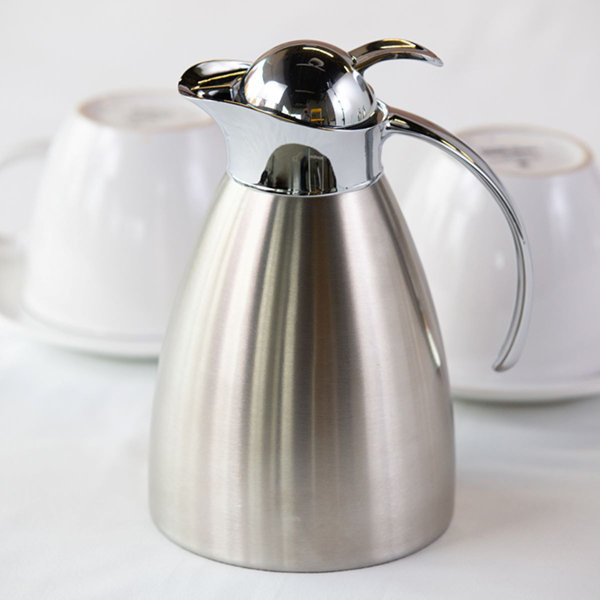 Service Ideas Stainless Steel 33.8 Ounce Vacuum Insulated Server | Wayfair