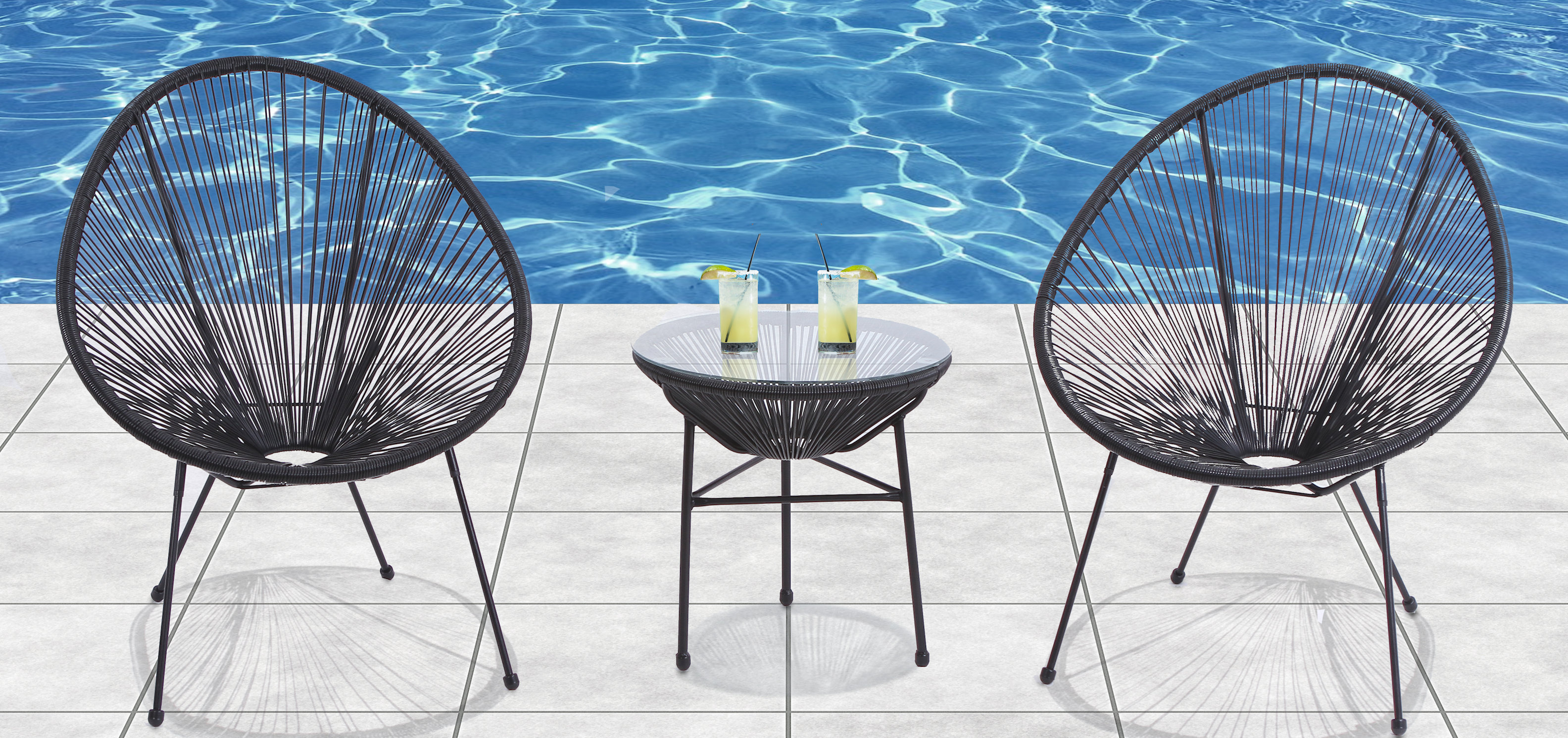 George Oliver Liyara 3 Piece Seating Group & Reviews | Wayfair