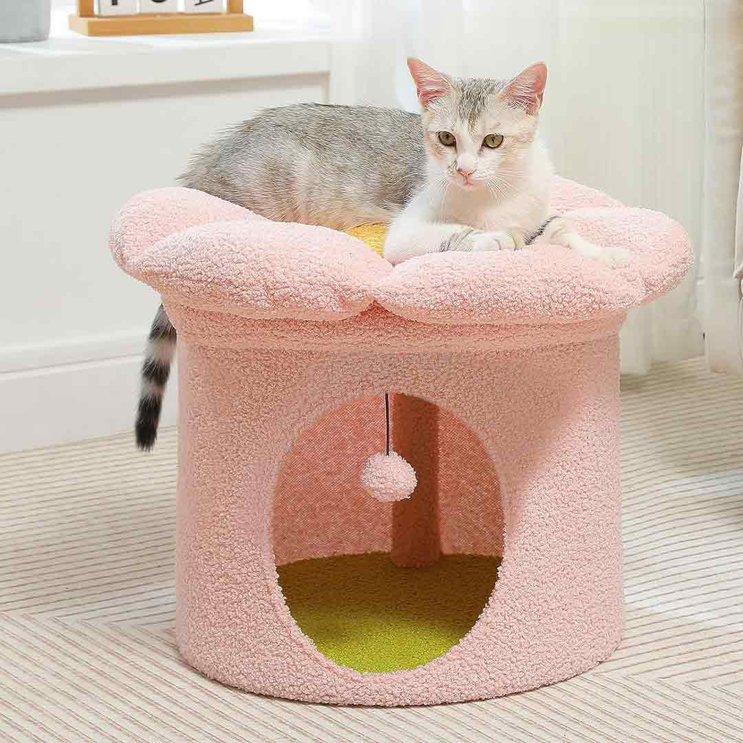 Tucker Murphy Pet™ Cat Beds For Indoor Cats, Small Cute Cat Tree House ...