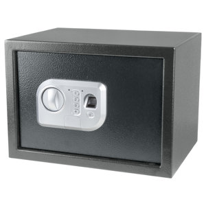 Stalwart Electronic Safe - Digital Biometric Fingerprint Lock - Dark ...